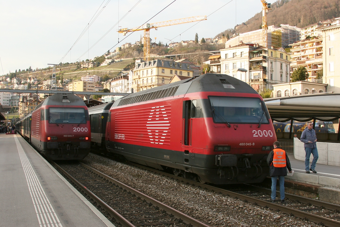 Le Portail Ferroviaire Suisse Chemin de fer fédéraux suisses (SBB-CFF-FFS) Re 460 045-8